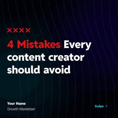 Create Instagram Carousels For Free | 25+ templates